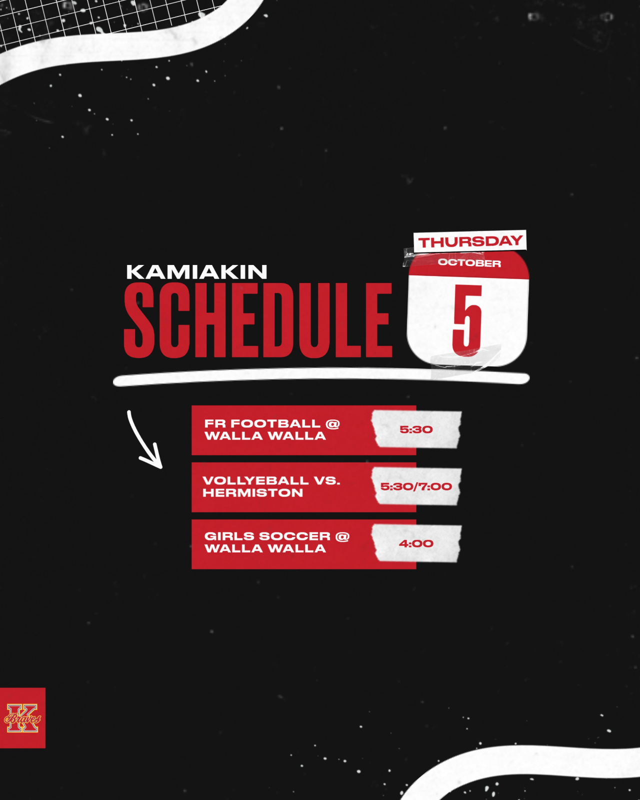 Kamiakin - Team Home Kamiakin Braves Sports