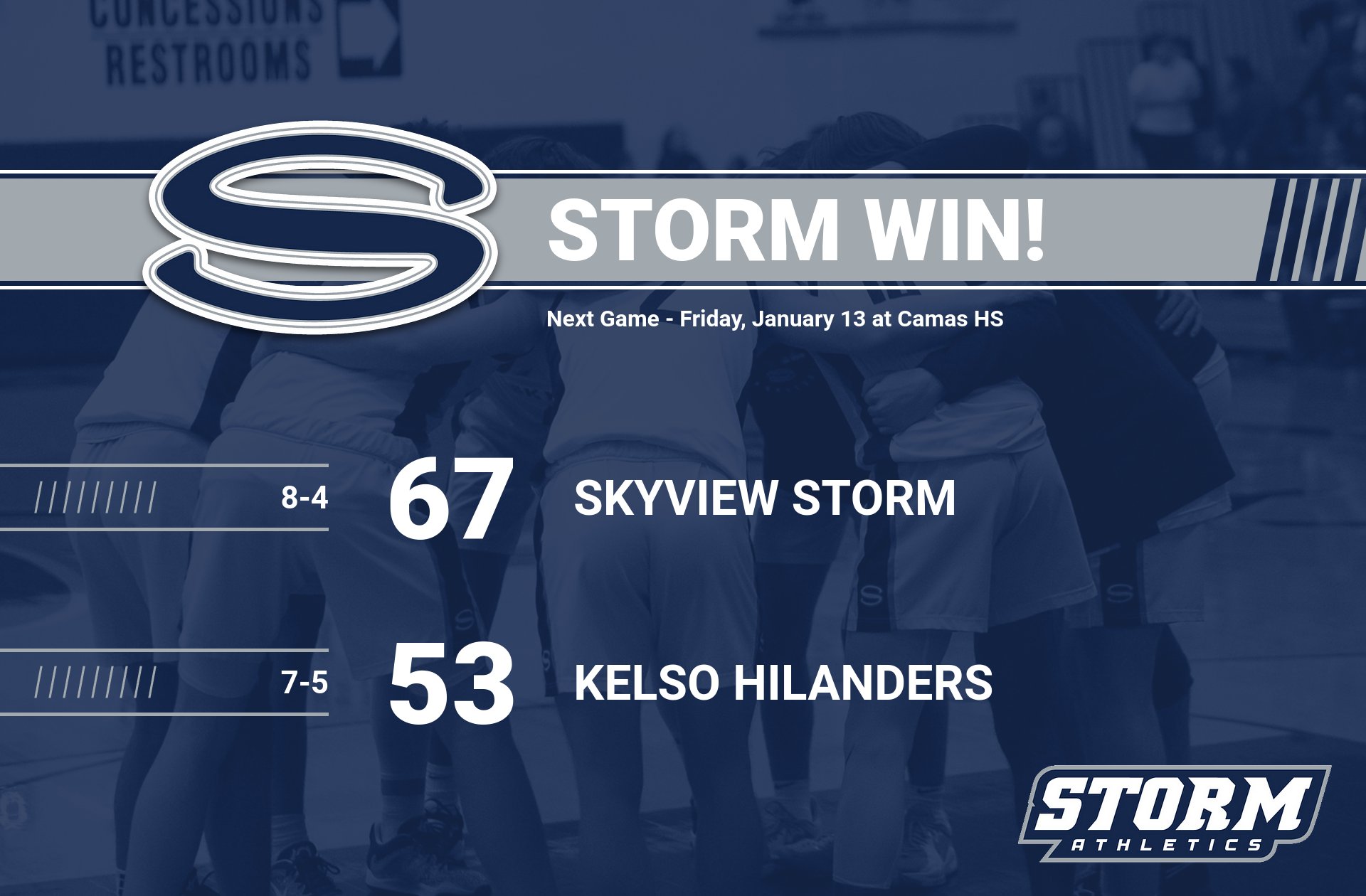 Skyview - Team Home Skyview Storm Sports