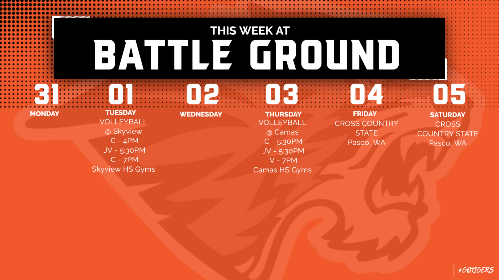 Battle Ground - Team Home Battle Ground Tigers Sports
