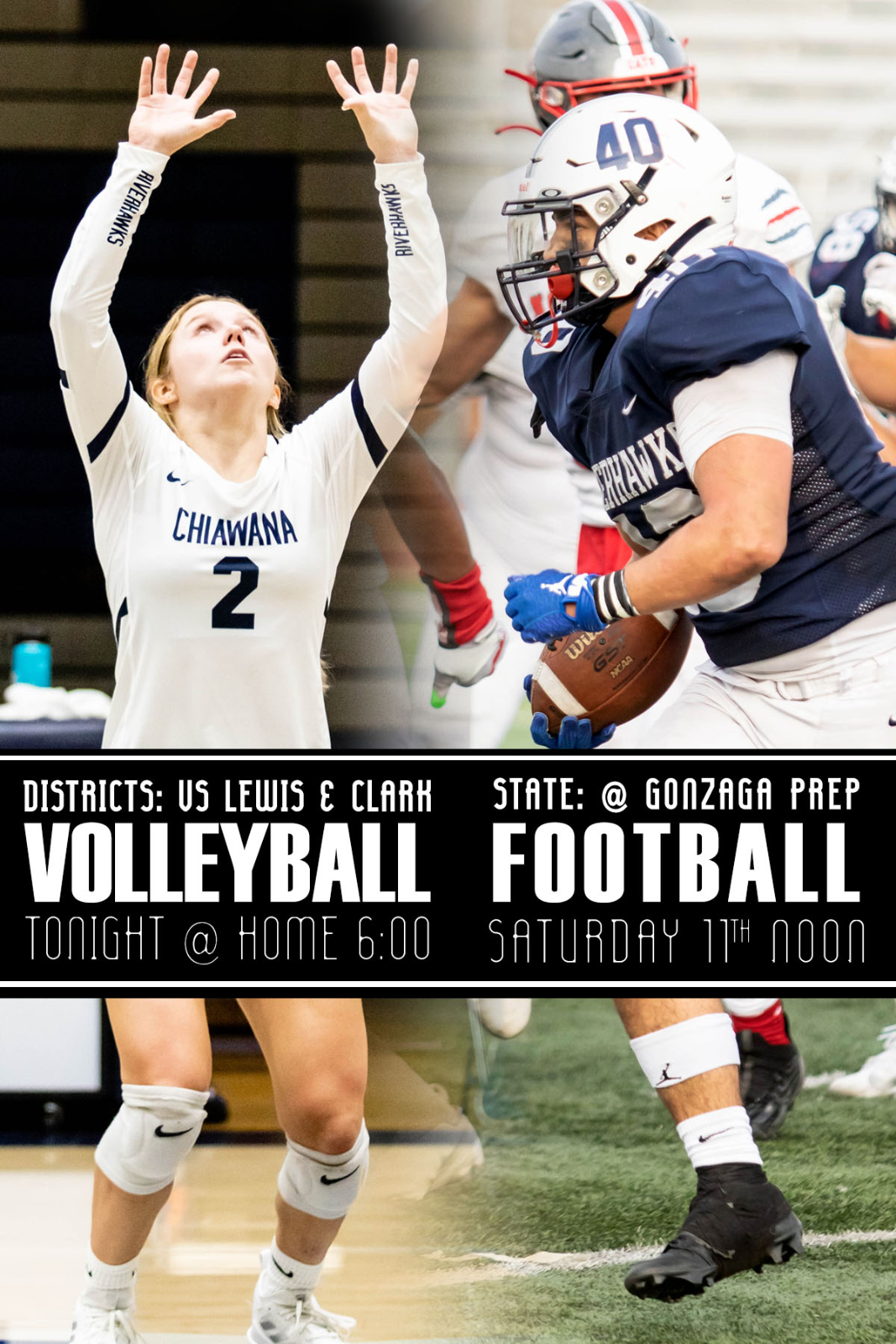 Chiawana - Team Home Chiawana Riverhawks Sports