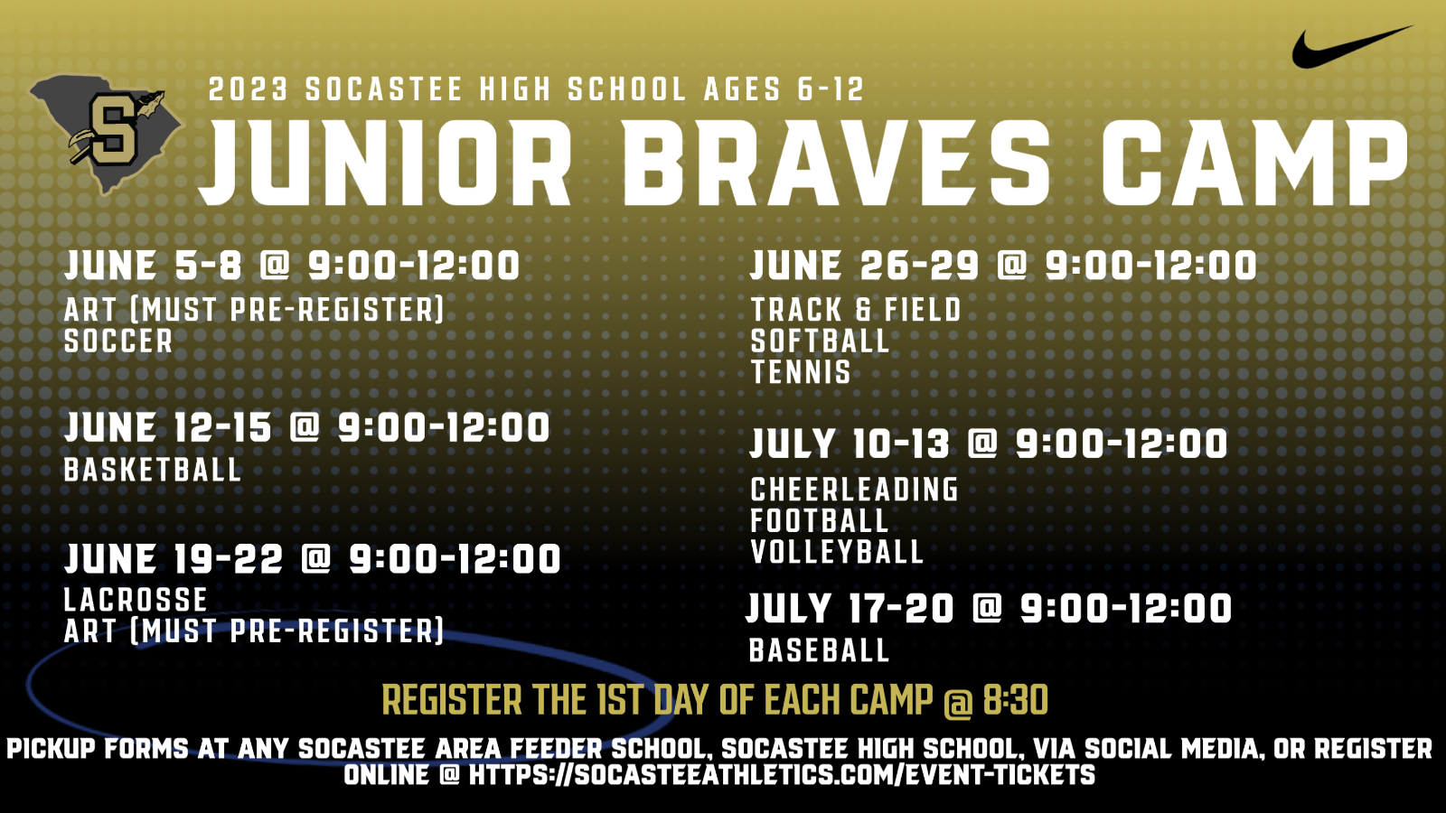 Socastee - Team Home Socastee Braves Sports