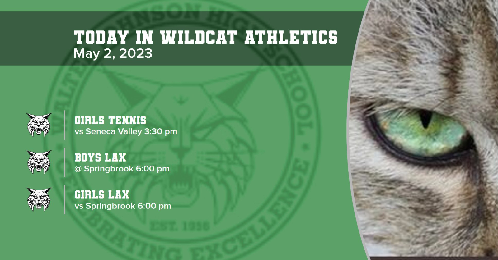 Walter Johnson - Team Home Walter Johnson Wildcats Sports
