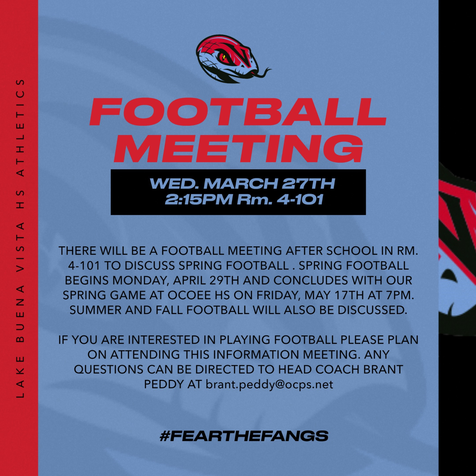 Lake Buena Vista - Team Home Lake Buena Vista Vipers Sports