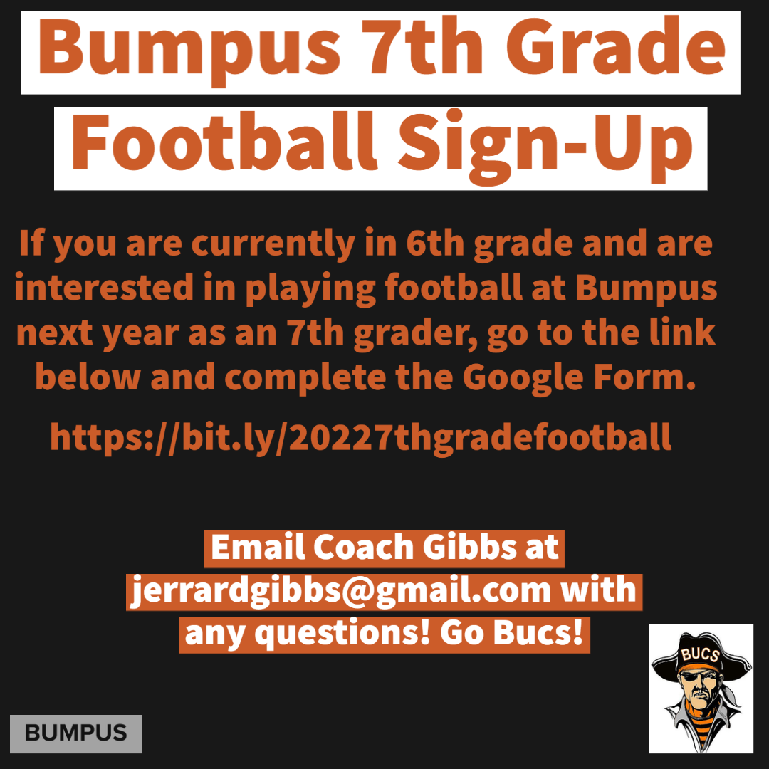 Bumpus Middle School - Team Home Bumpus Middle School Buccaneers Sports