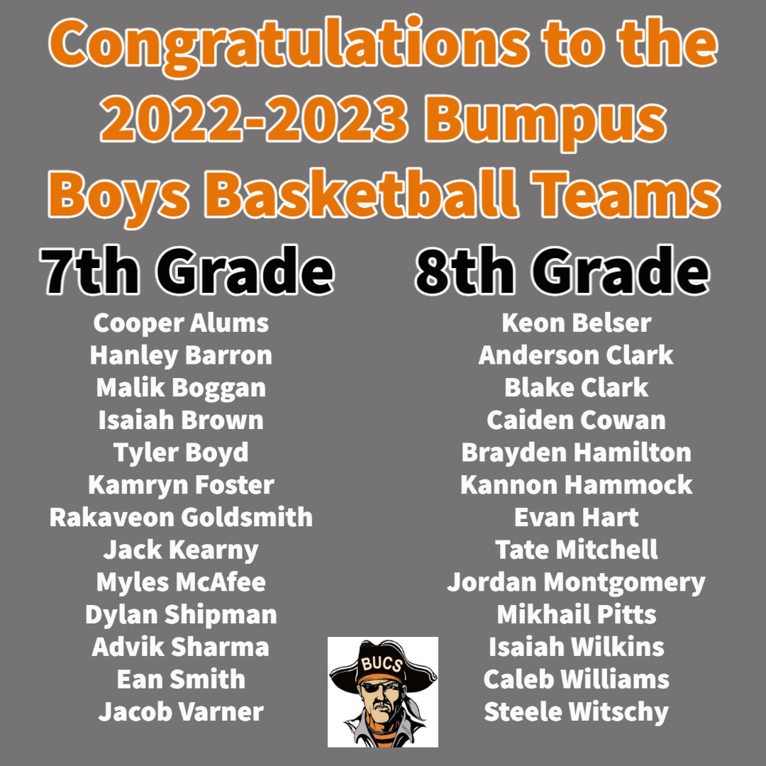 Bumpus Middle School - Team Home Bumpus Middle School Buccaneers Sports