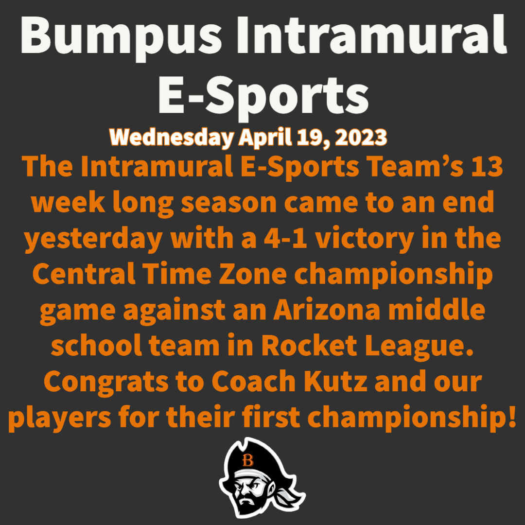 Bumpus Middle School - Team Home Bumpus Middle School Buccaneers Sports