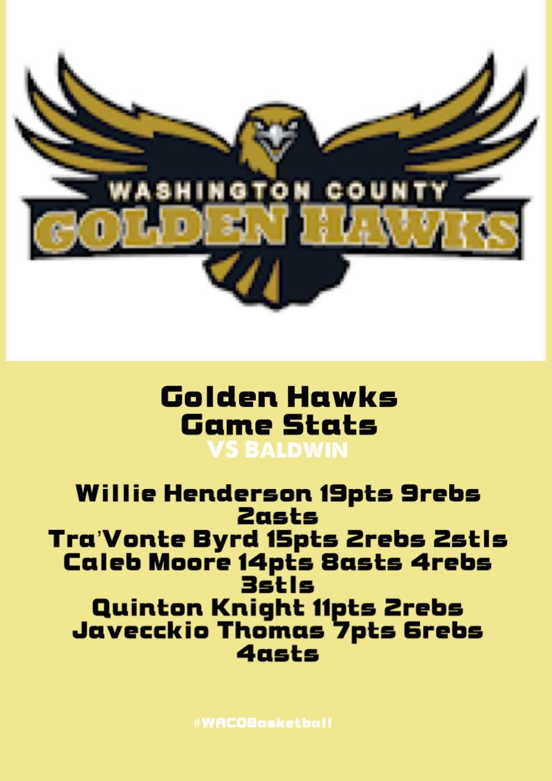 Washington County - Team Home Washington County Golden Hawks Sports