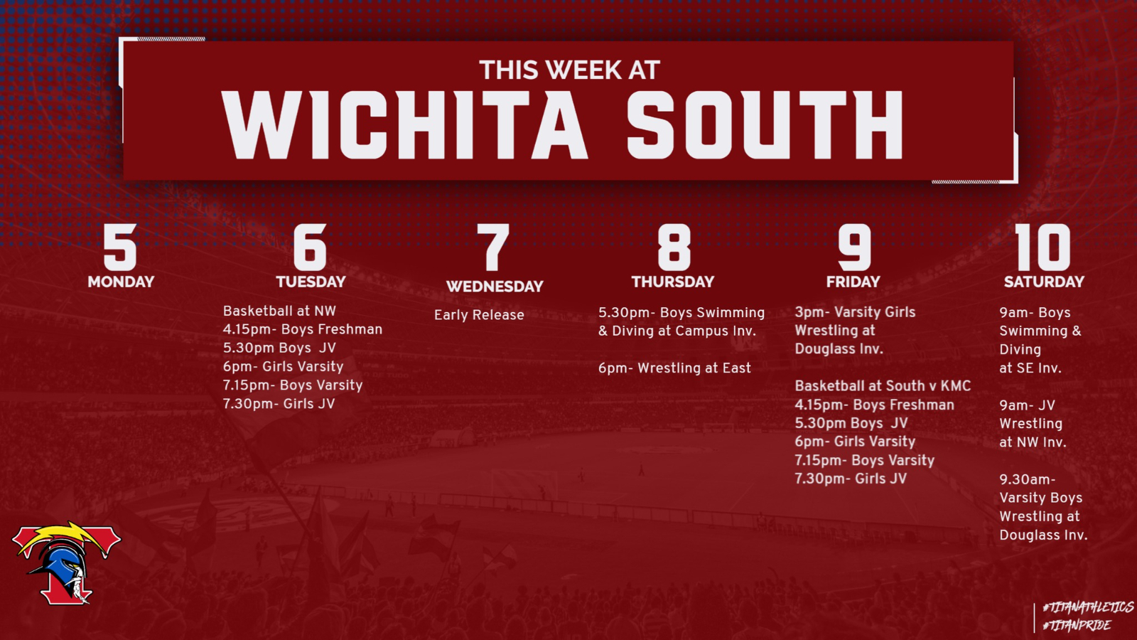 Wichita South - Team Home Wichita South Titans Sports