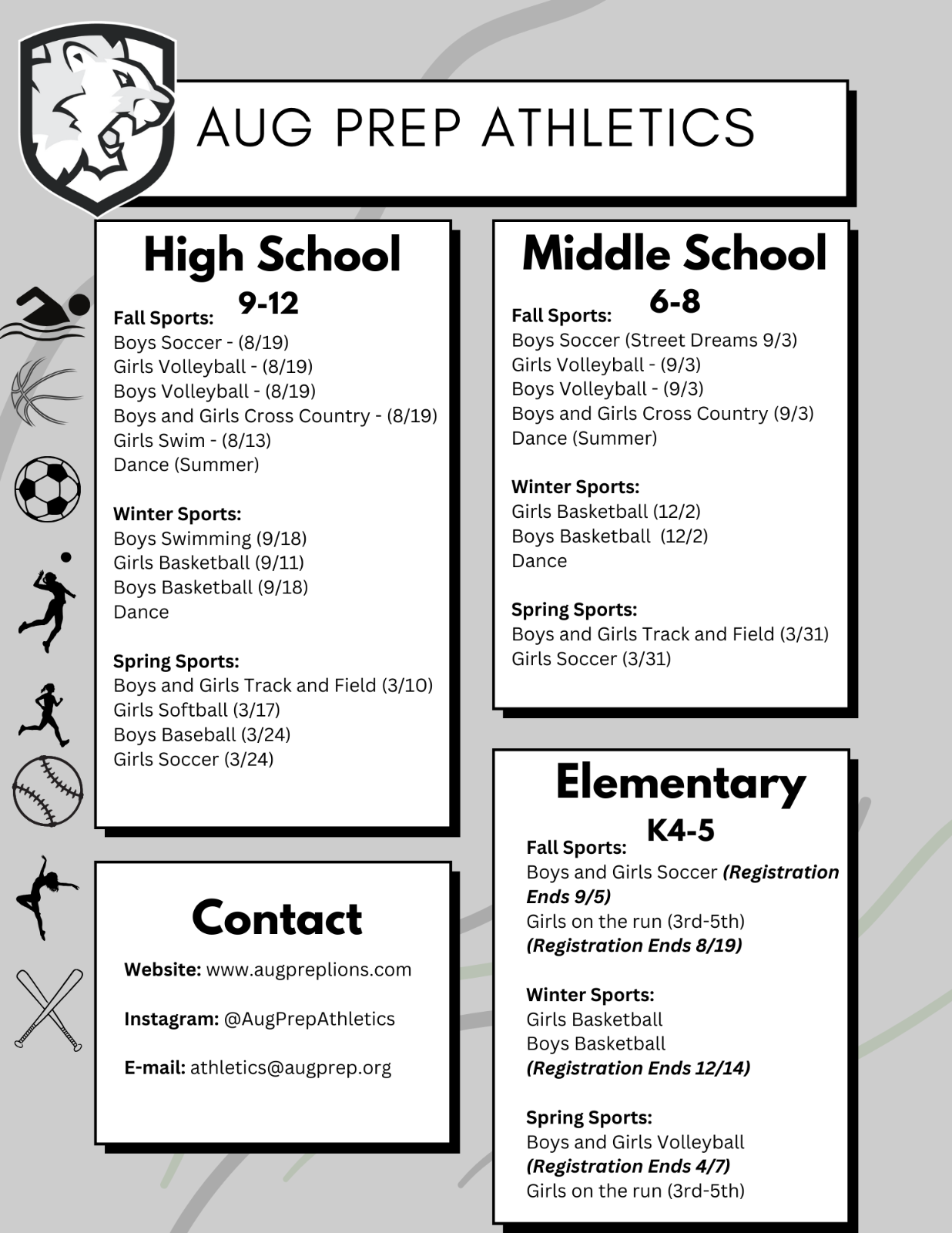 St. Augustine Preparatory Academy - Team Home St. Augustine Preparatory ...