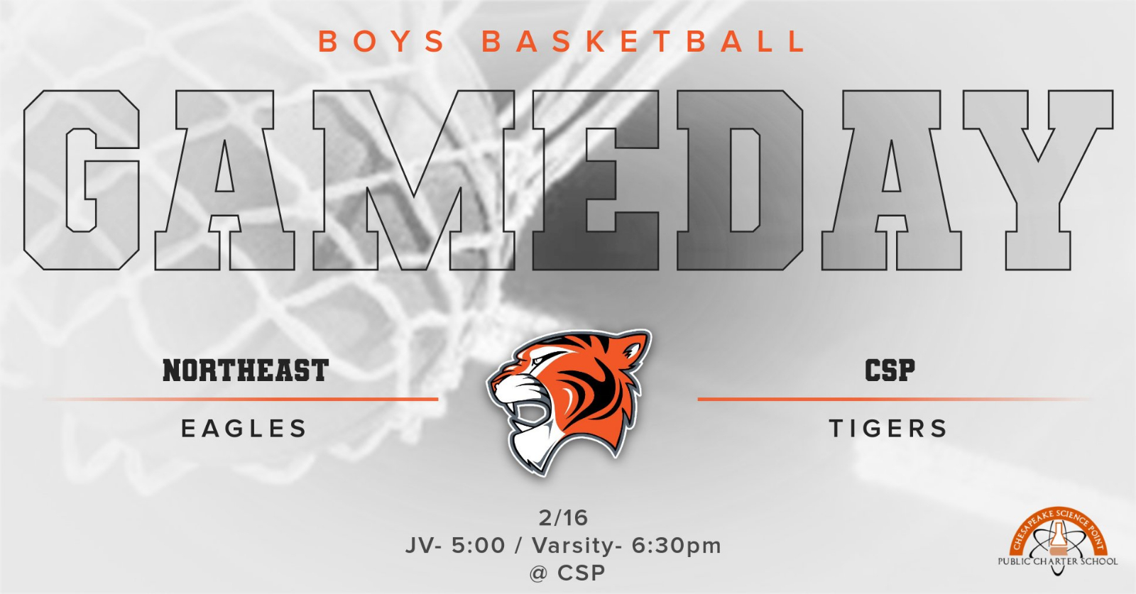 Chesapeake Science Point - Team Home Chesapeake Science Point Tigers Sports