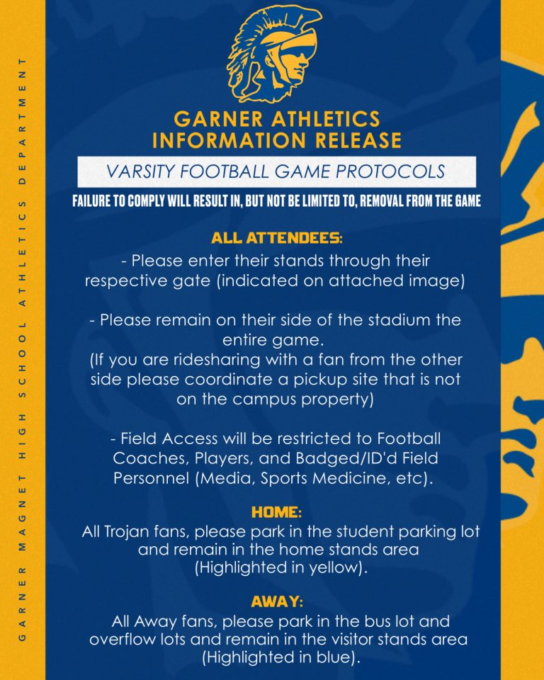 Garner Magnet Trojans - Official Athletic Website – Garner, NC