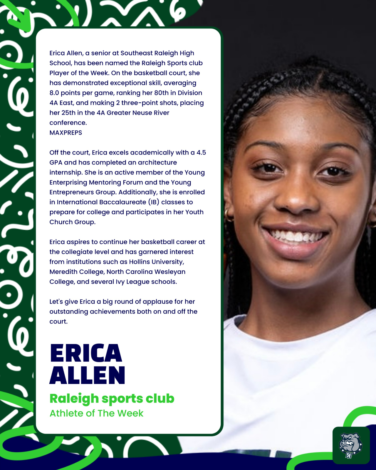 Southeast Raleigh - Team Home Southeast Raleigh Bulldogs Sports