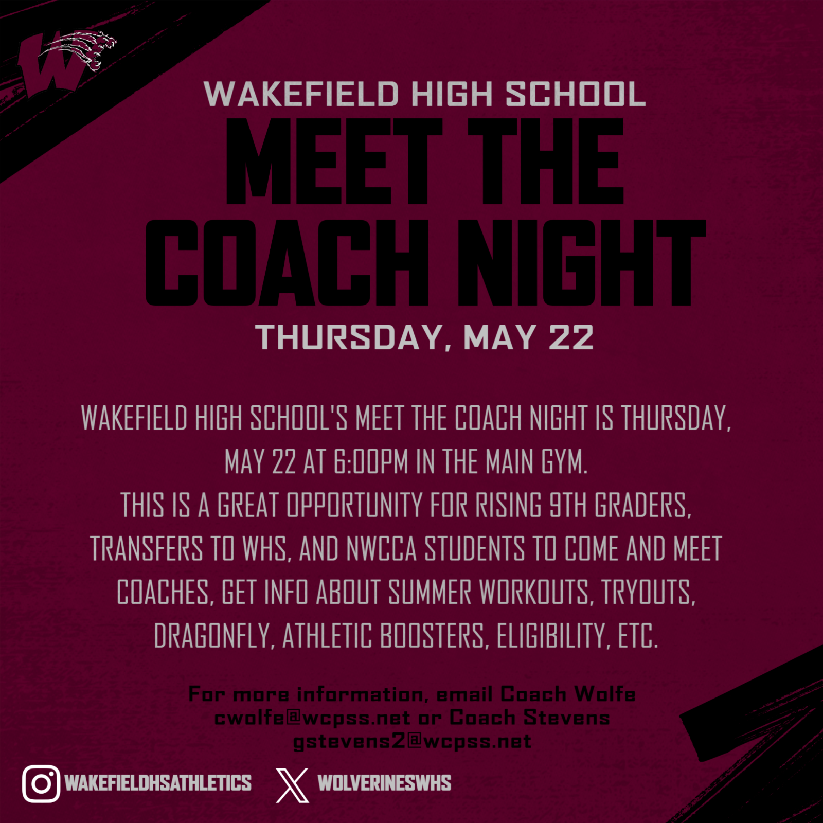 Wakefield - Team Home Wakefield Wolverines Sports