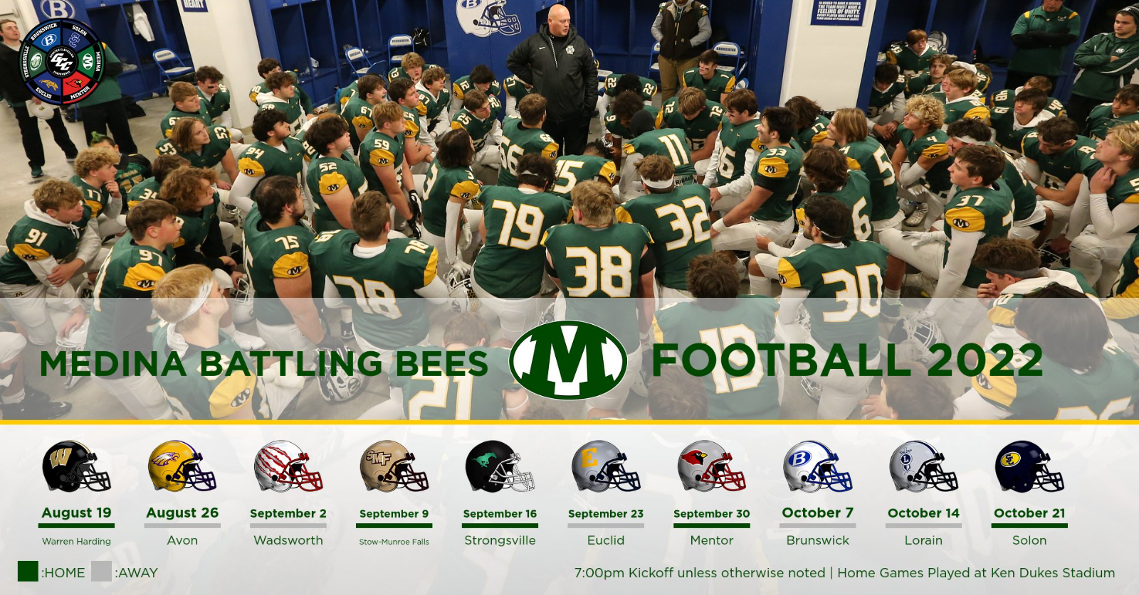 Medina - Team Home Medina Bees Sports
