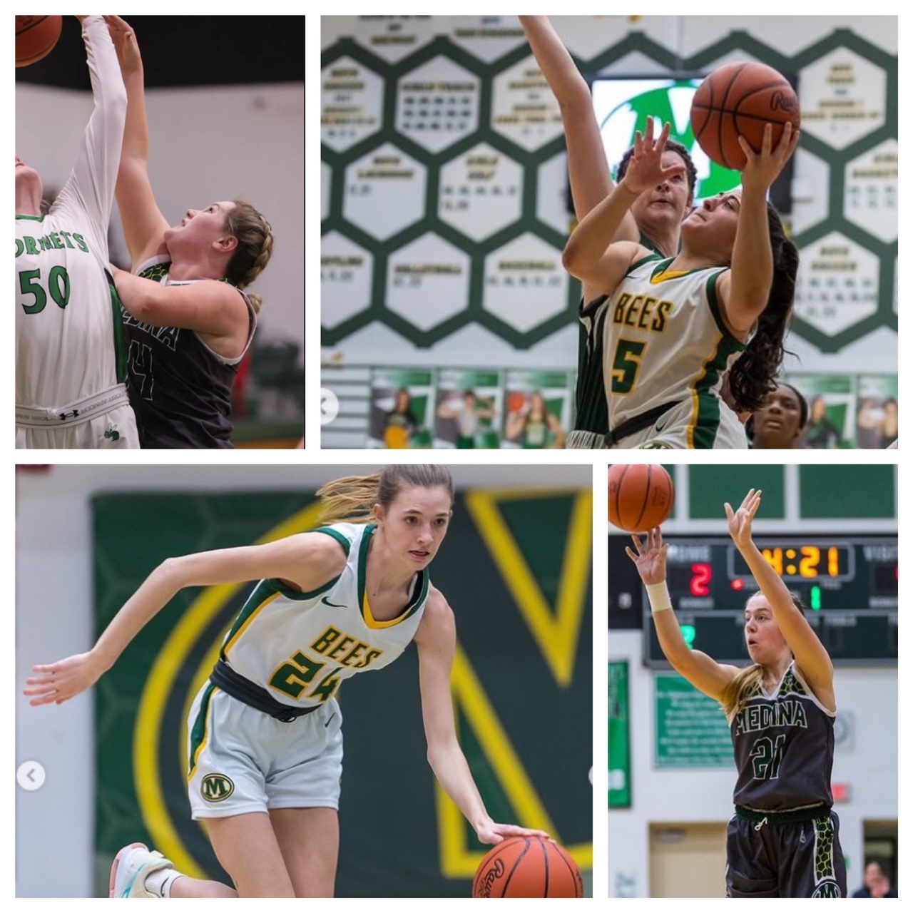 Medina - Team Home Medina Bees Sports