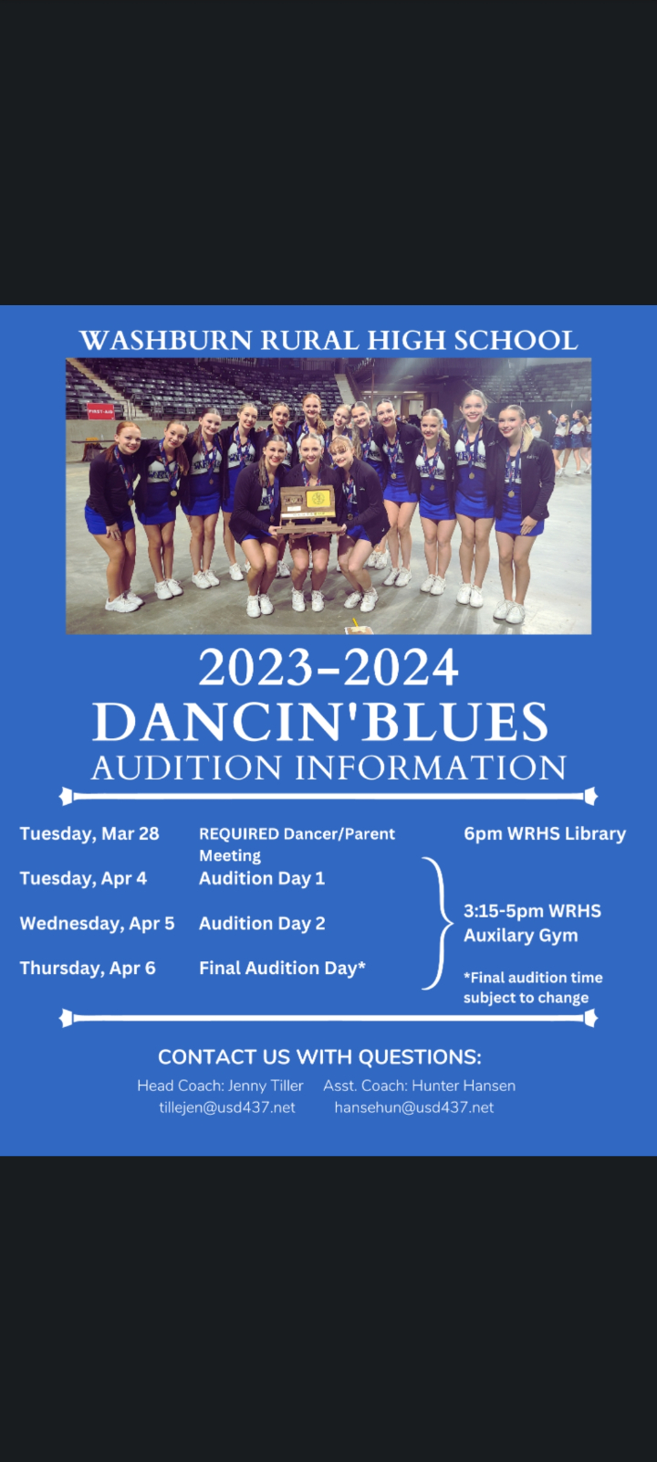 Washburn Rural - Team Home Washburn Rural Junior Blues Sports