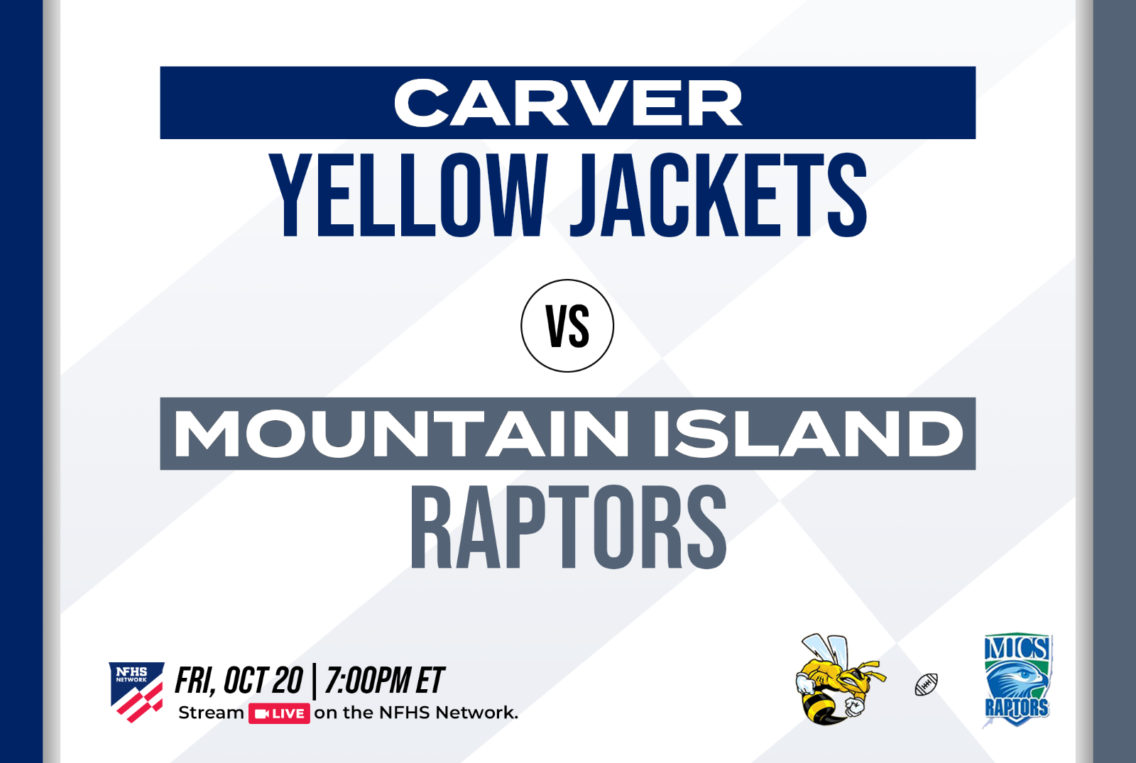 Carver - Team Home Carver Yellowjackets Sports