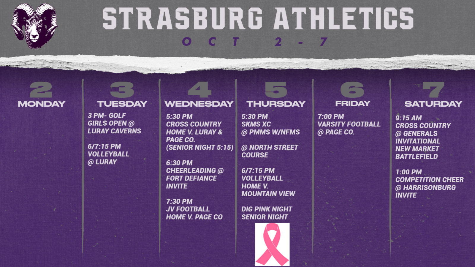 Strasburg - Team Home Strasburg Rams Sports