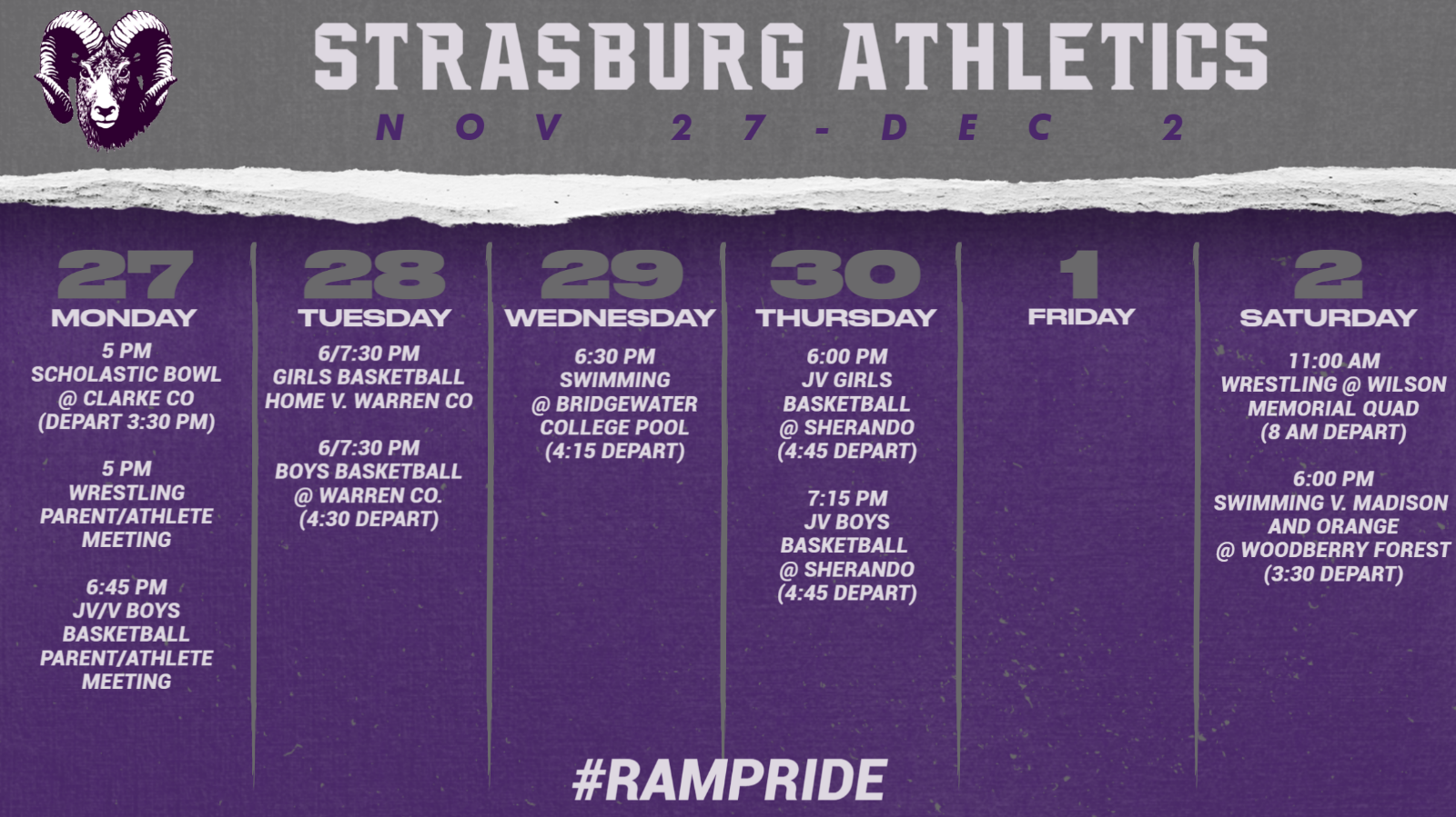 Strasburg - Team Home Strasburg Rams Sports