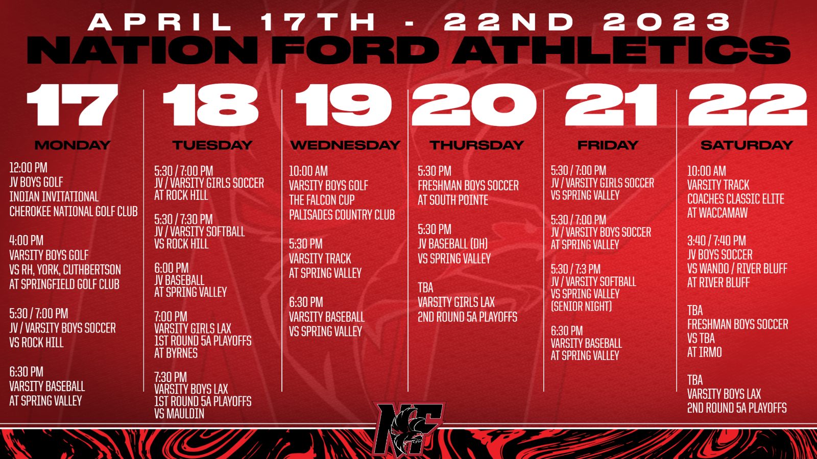 Nation Ford - Team Home Nation Ford Falcons Sports