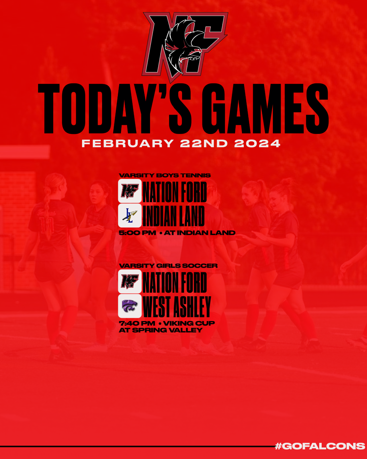 Nation Ford - Team Home Nation Ford Falcons Sports