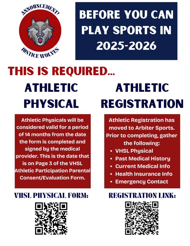 Justice Wolves - Official Athletic Website – Falls Church, VA