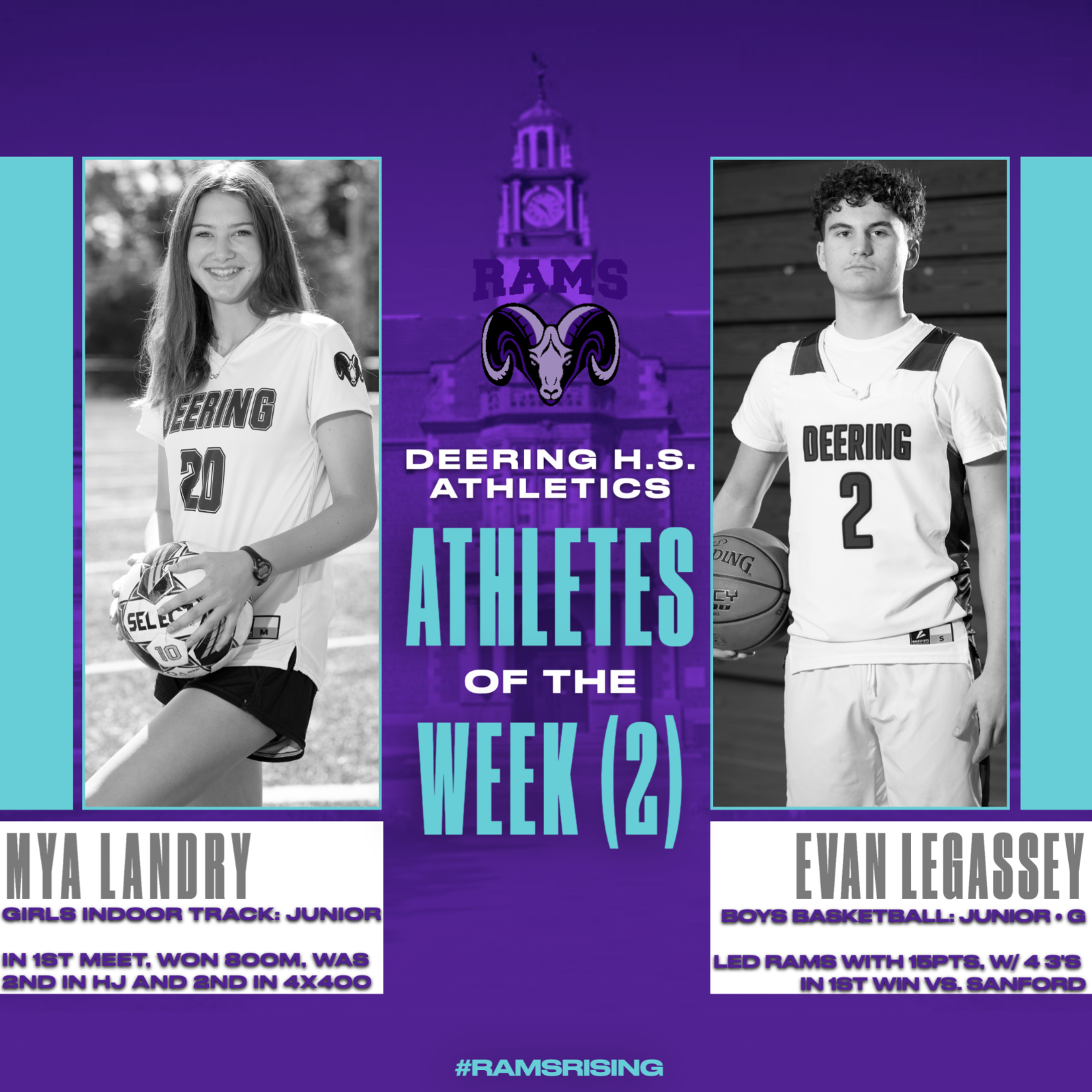 Deering - Team Home Deering Rams Sports