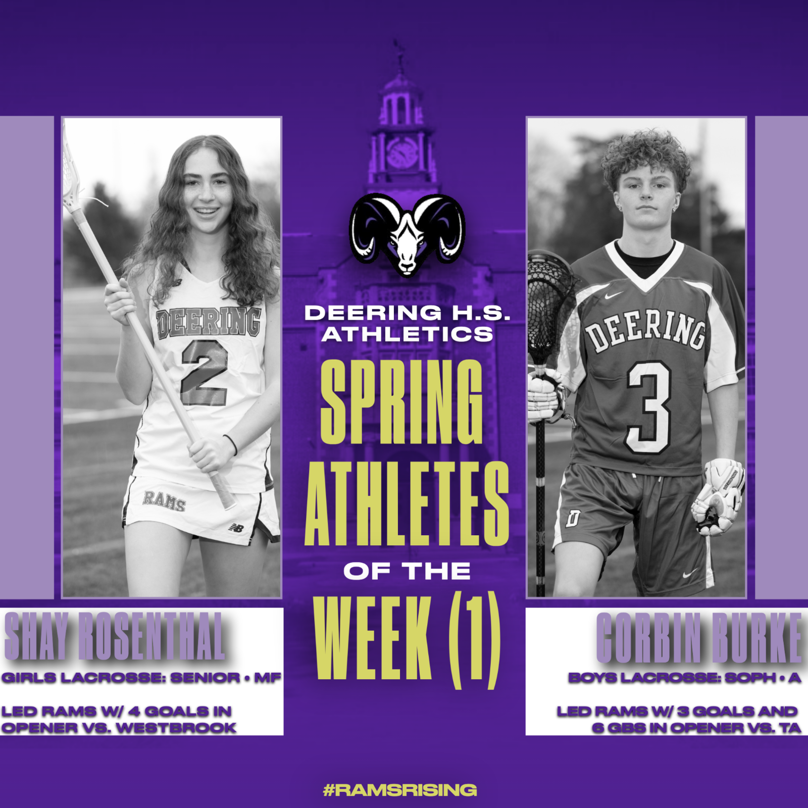 Deering - Team Home Deering Rams Sports