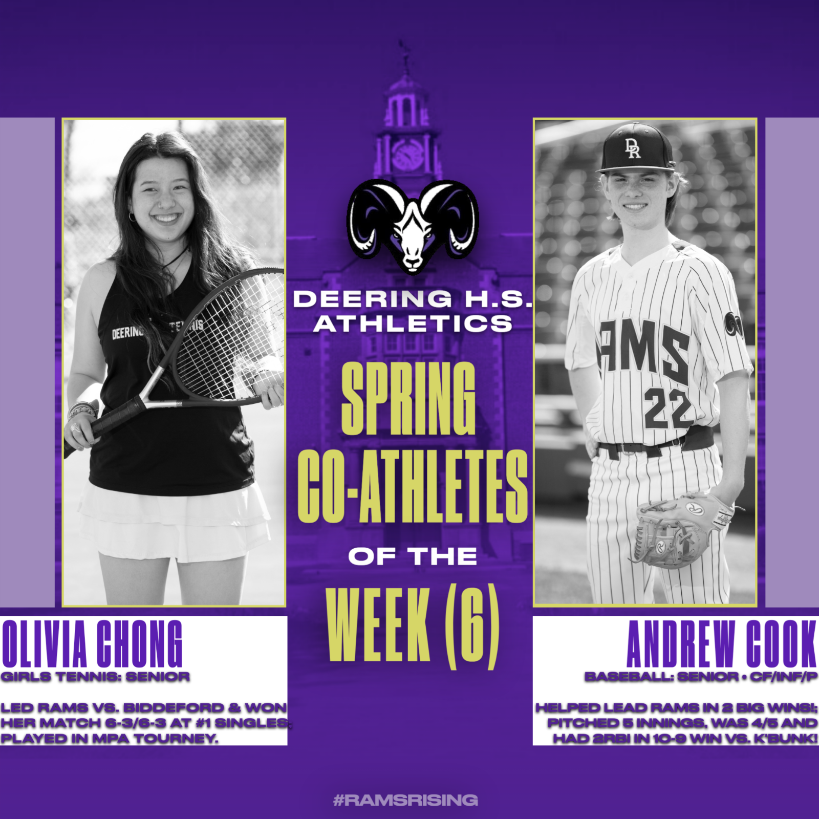 Deering - Team Home Deering Rams Sports