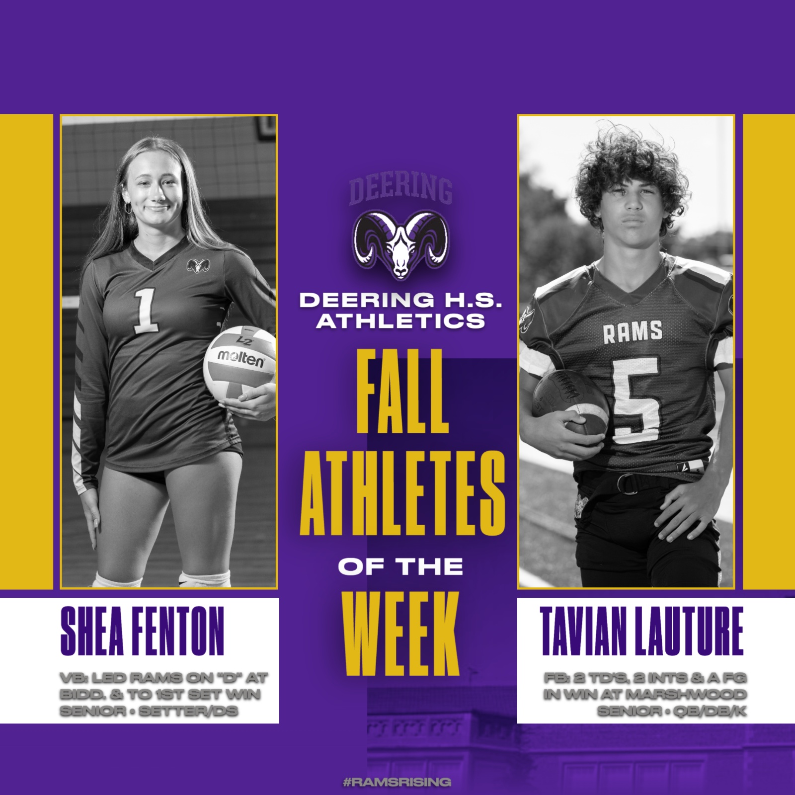 Deering - Team Home Deering Rams Sports