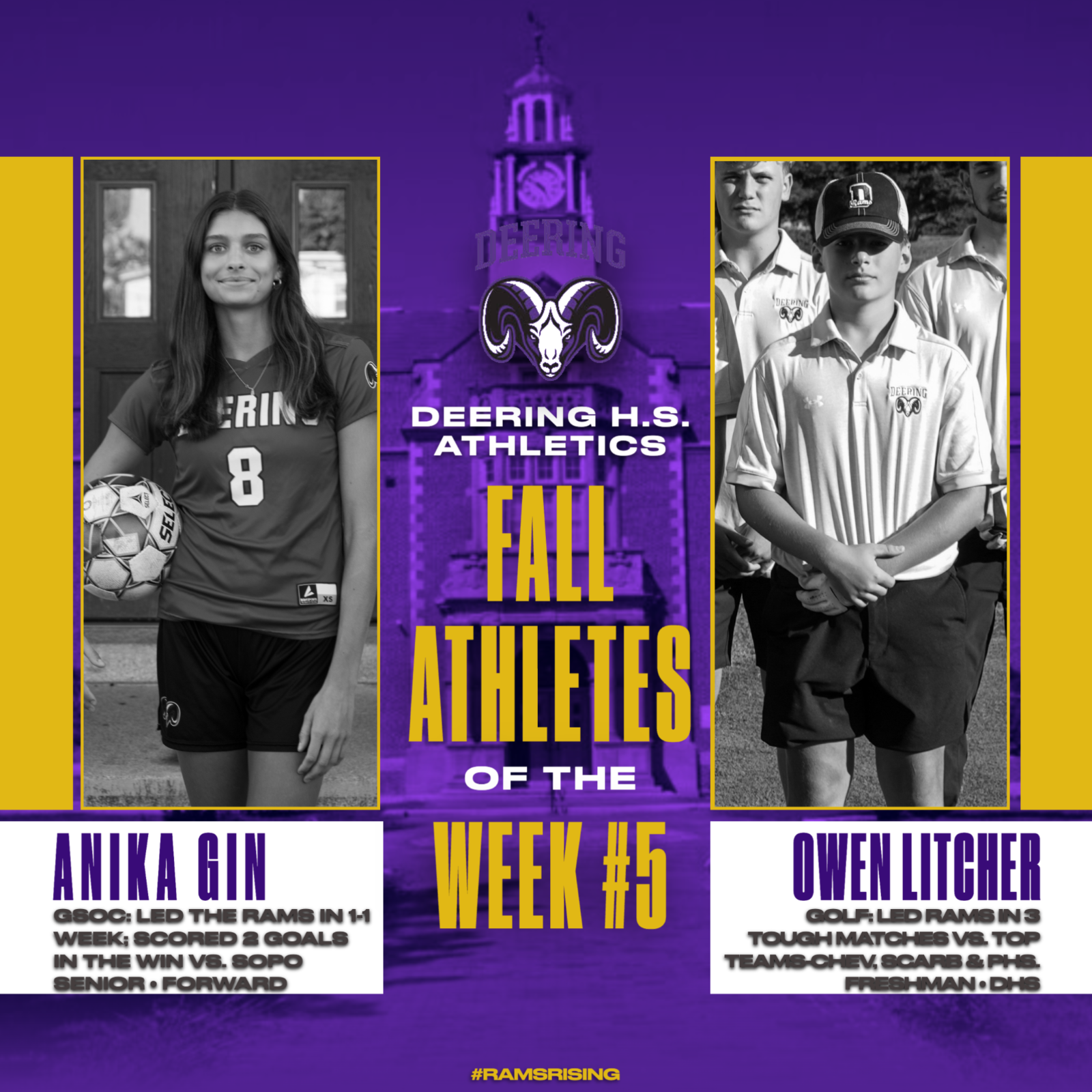 Deering - Team Home Deering Rams Sports