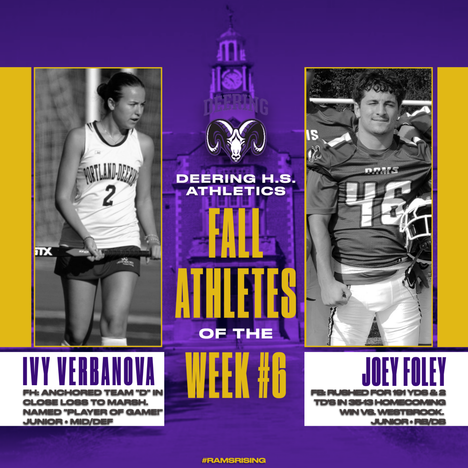 Deering - Team Home Deering Rams Sports