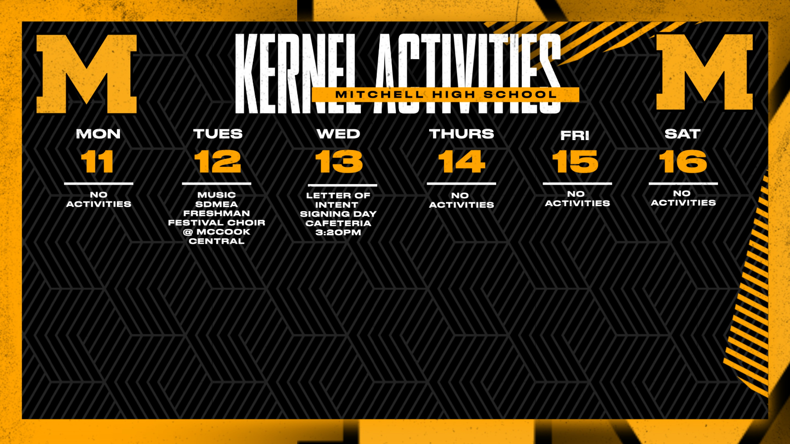 Mitchell - Team Home Mitchell Kernels Sports