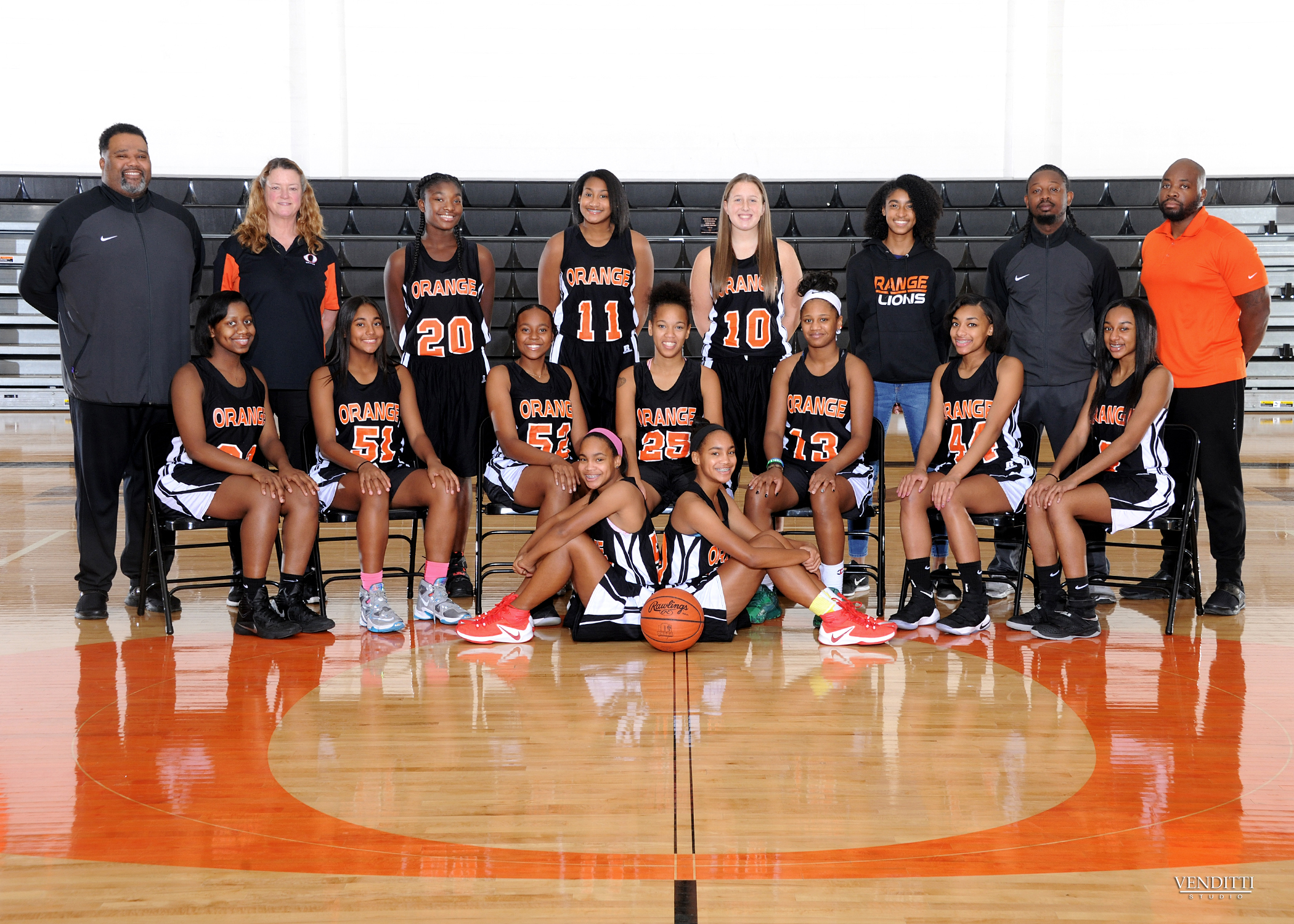 Orange - Team Home Orange Lions Sports