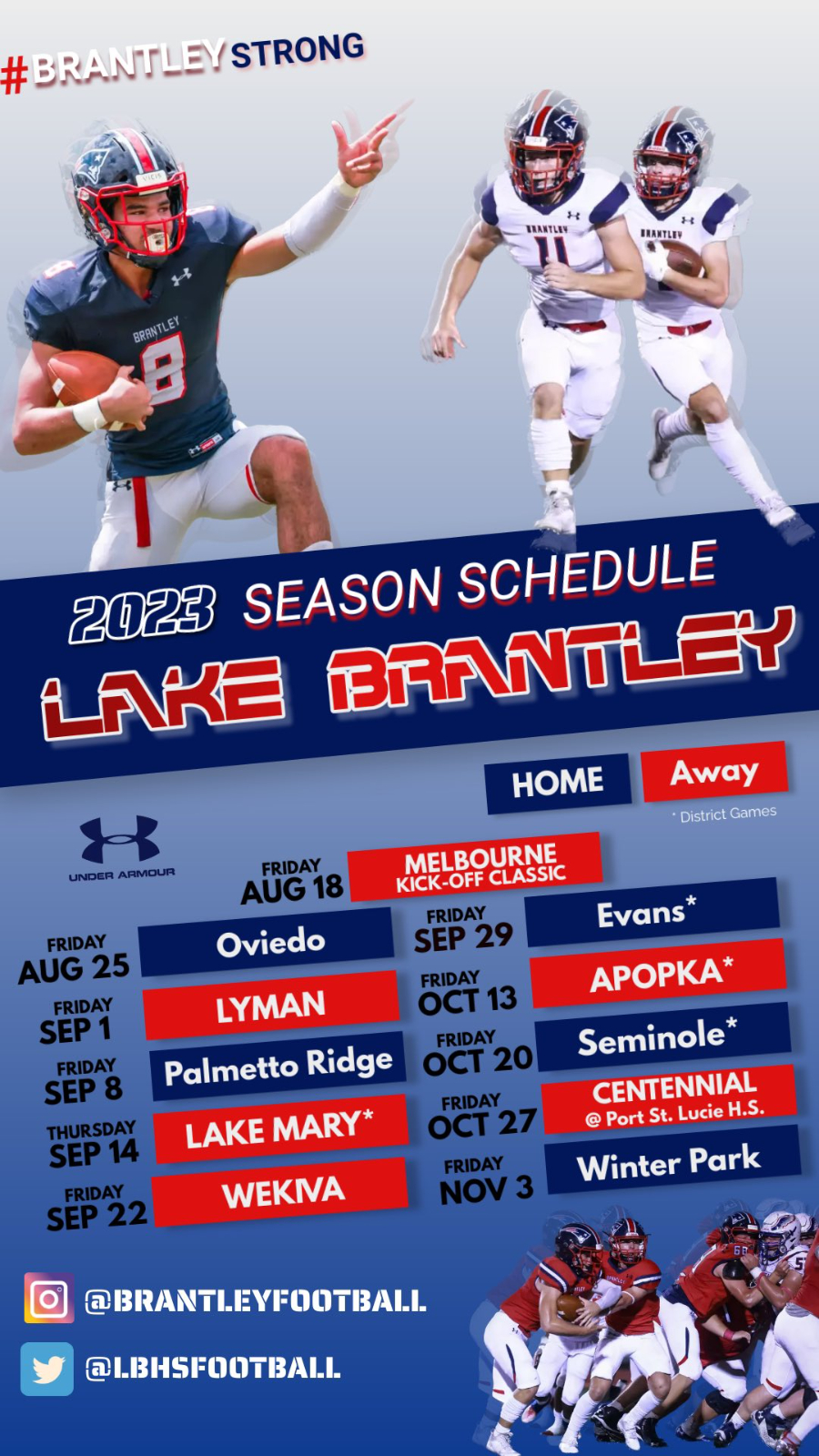 Lake Brantley High School Logo Lake Brantley Patriots Fun 4 Seminole