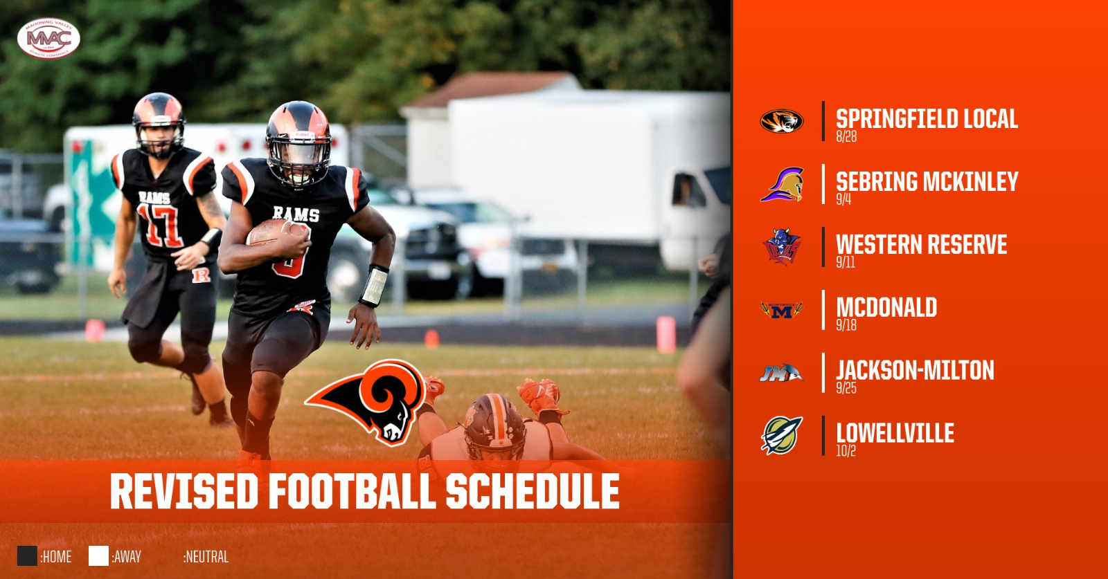 Mineral Ridge - Team Home Mineral Ridge Rams Sports