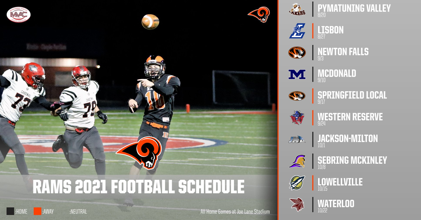 Mineral Ridge - Team Home Mineral Ridge Rams Sports