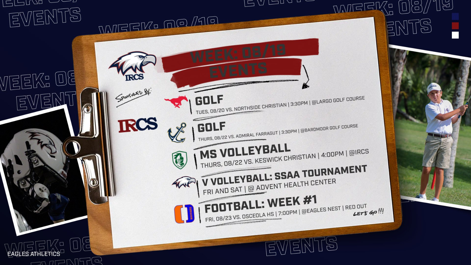 Indian Rocks Christian - Team Home Indian Rocks Christian Eagles Sports