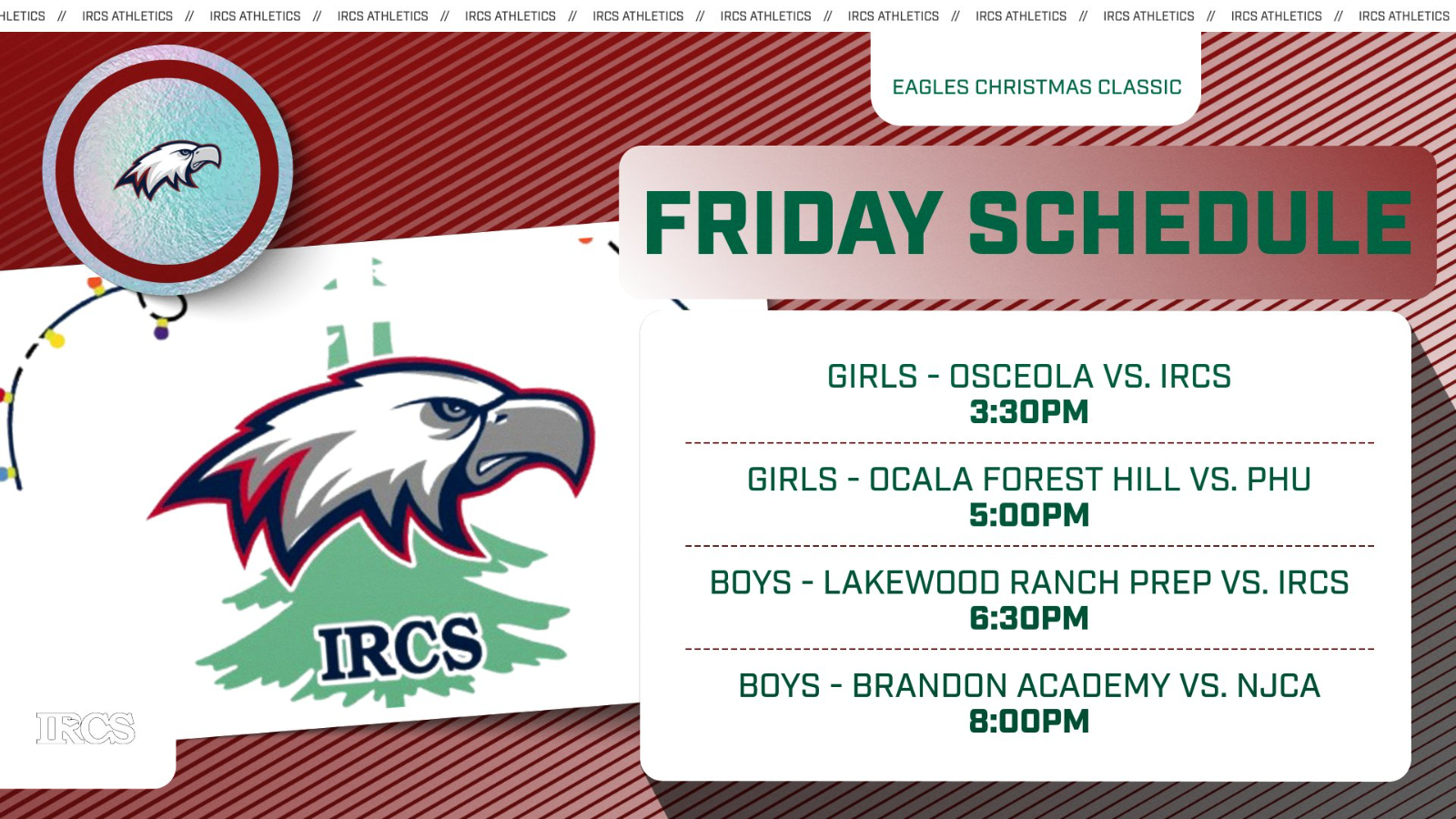 Indian Rocks Christian - Team Home Indian Rocks Christian Eagles Sports