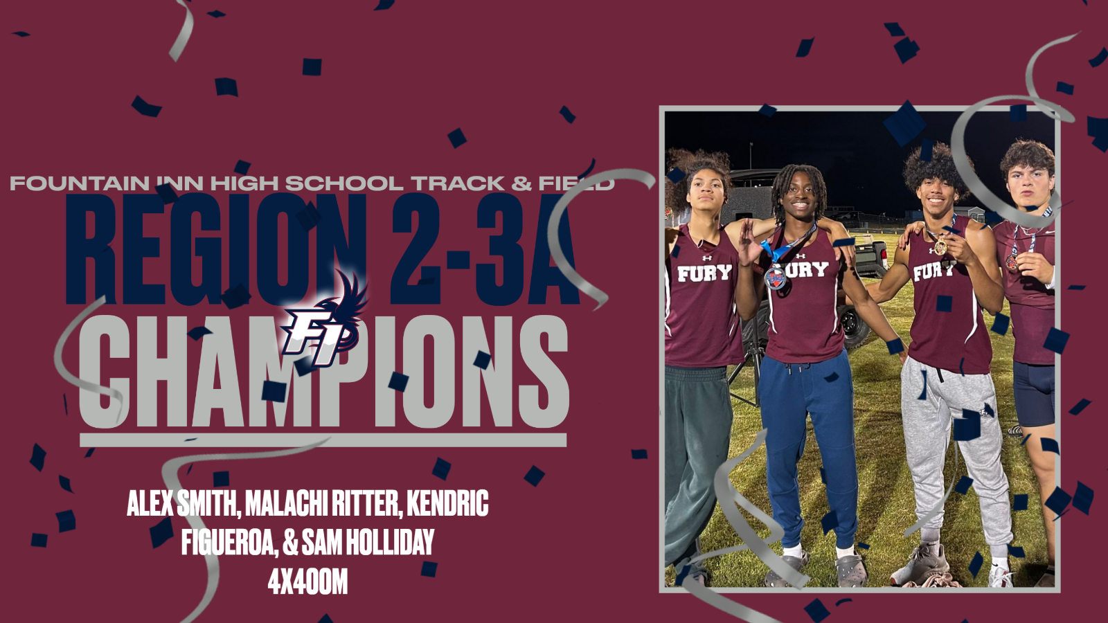 Fountain Inn - Team Home Fountain Inn Fury Sports