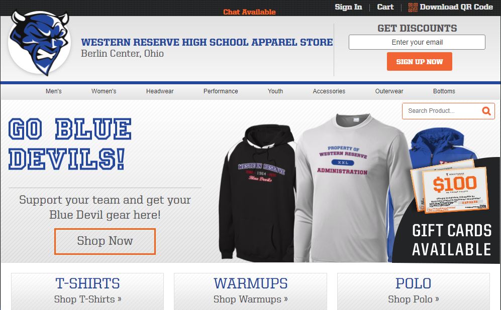 Western Reserve - Team Home Western Reserve Blue Devils Sports
