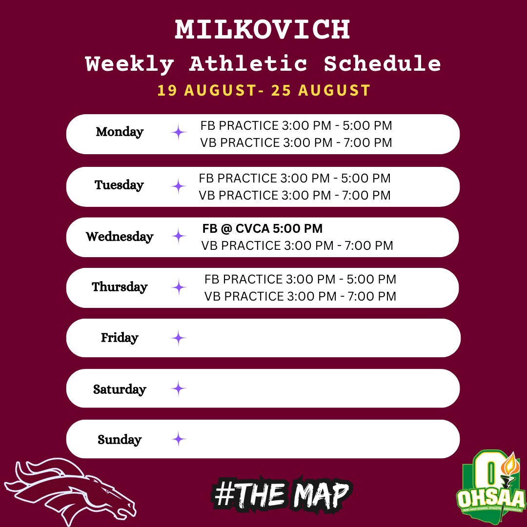 Maple Heights - Team Home Maple Heights Mustang Sports