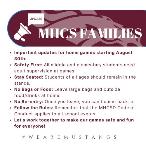 Maple Heights - Team Home Maple Heights Mustang Sports