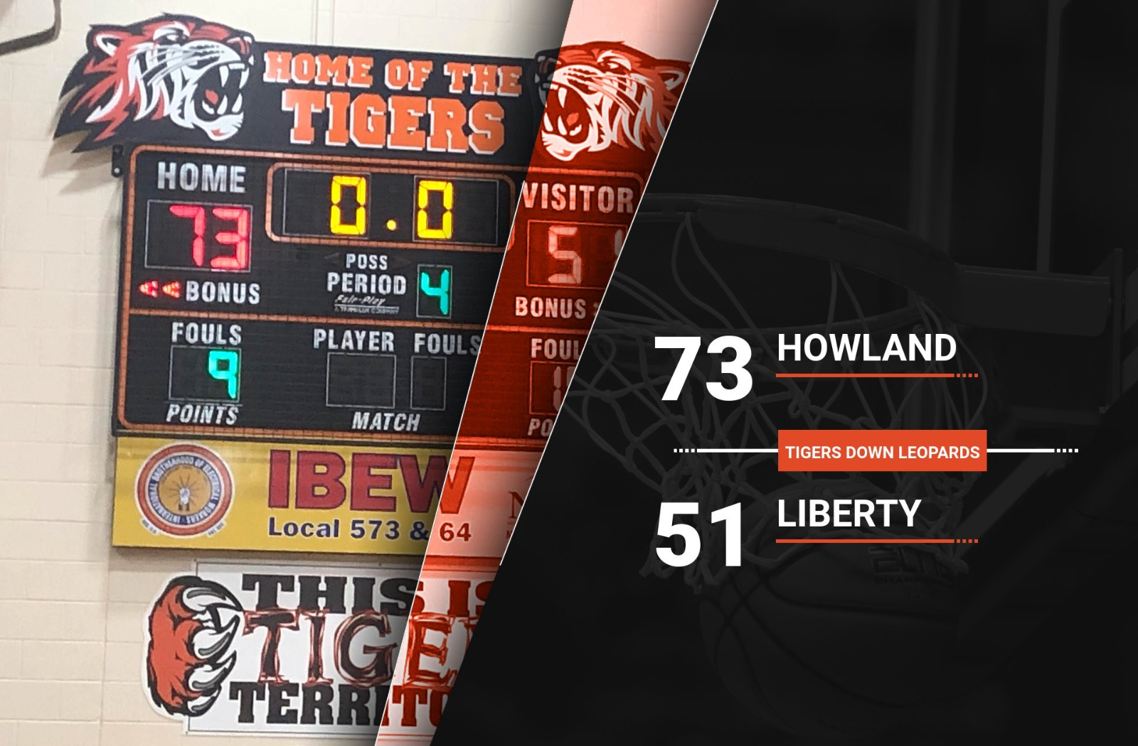 Howland - Team Home Howland Tigers Sports