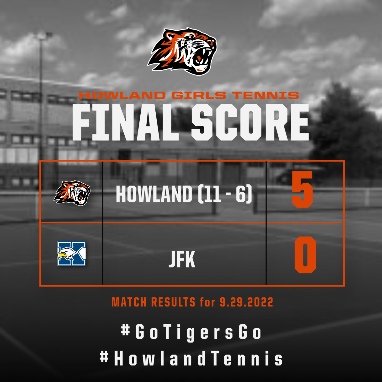 Howland - Team Home Howland Tigers Sports