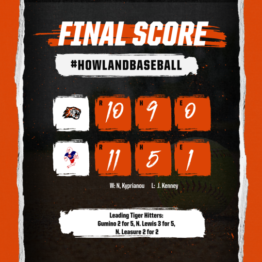 Howland - Team Home Howland Tigers Sports