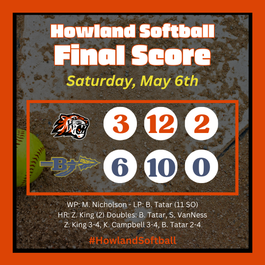 Howland - Team Home Howland Tigers Sports