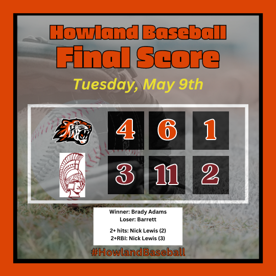 Howland - Team Home Howland Tigers Sports