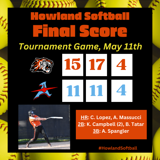 Howland - Team Home Howland Tigers Sports