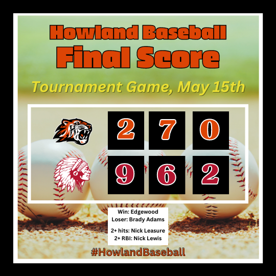 Howland - Team Home Howland Tigers Sports